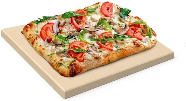 Vintage Gourmet® Cordierite Pizza Classic Baking Stone 12 Inch Square ...
