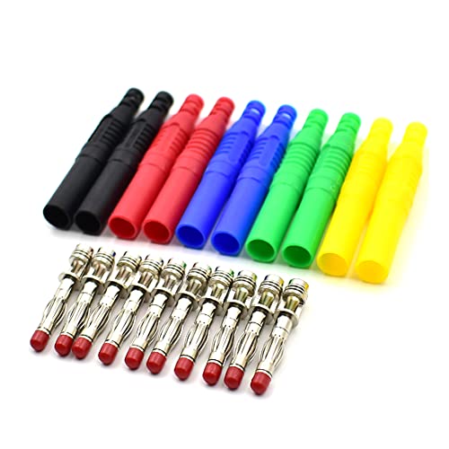 Snapklik.com : 5Colors Insulated Safety Seal Protection Shrouded 4mm ...