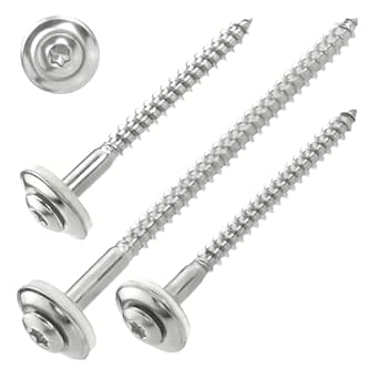 Screw Rebel Spengler Screws 4.5 x 30 mm A2 Stainless Steel with EPDM ...