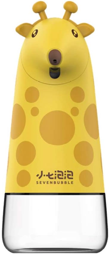 Amazon.com: Seven Bubble Auto Soap Dispenser Giraffe Cartoon 9.3oz ...