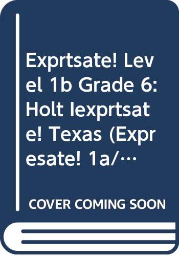 Amazon | Exprtsate! Level 1b Grade 6: Holt Íexprtsate! Texas (Expresate ...