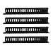 BOXNUBE 1U 22 Slot Rack Mount Horizontal Cable Manager Duct Raceway ...