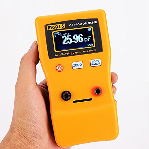 Capacitance Meter, 0.01pF to 470000uF ESR Capacitance Meter Auto ...