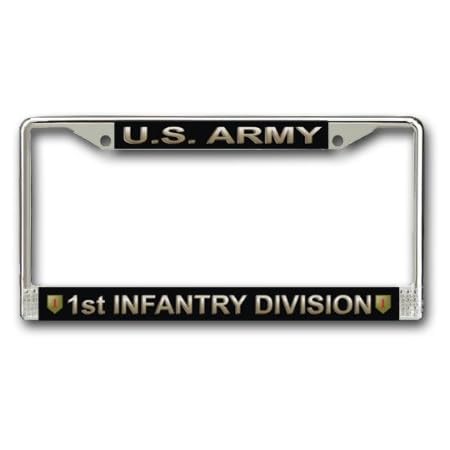 Amazon.com: U.S. Army 25th Infantry Division License Plate with Frame ...