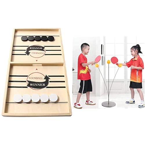 Buy Chocozone String Hockey Table Board Game Tabletop Slingshot Games ...