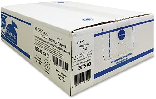 Bags-Garbage 35X50 Clear Industrial, ECOLOGO Certified : Amazon.ca ...