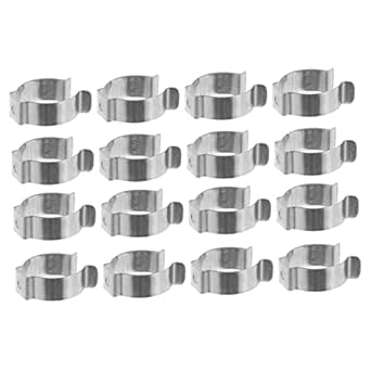 Housoutil 30 Stainless Steel Lampholder Support Light Bulb Holder Clip ...