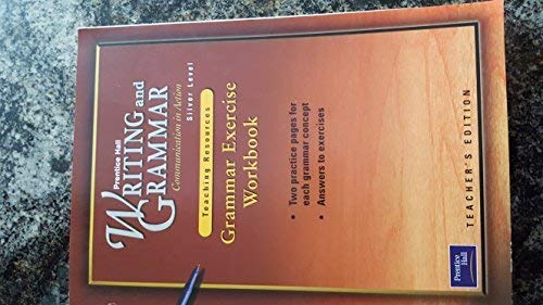 Writing and Grammar: Communication in Action- Grammar Exercises ...