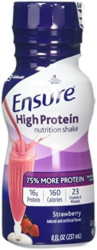 Amazon.com: Ensure High Protein Nutrition Shake, Strawberry, 6 Count ...