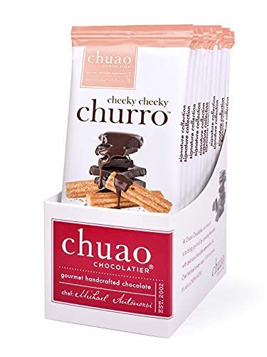 Amazon.com : Chuao Chocolatier Cheeky Cheeky Churro Dark Chocolate Bars ...