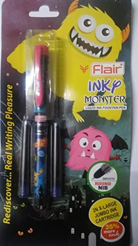 Flair Inky Liquid Ink Fountain Pen Pack Of 1 Piece (Monster) : Amazon ...