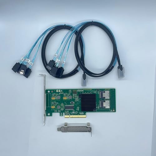 Amazon.com: SXTAIGOOD LSI 9201-8i 9211-8i SAS2008 Chip 8-Port 6Gb/s PCI ...
