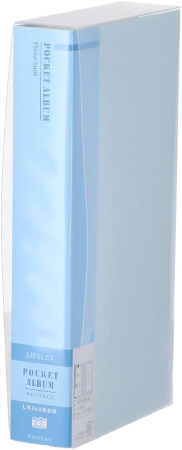 Amazon.co.jp: コーナン オリジナル LIFELEX ポケットアルバムBL KO14-1469 ブルー 約幅158×奥行50×高さ297mm : 家電＆カメラ