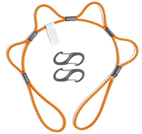 Looprope Bungee Cord Tie Down System Adjustable Cargo Strap Knot ...