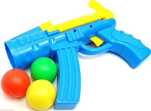 Buy Toy Gun Pop Gun Ball Blaster Air Blaster 3 Balls Spring Loaded ...
