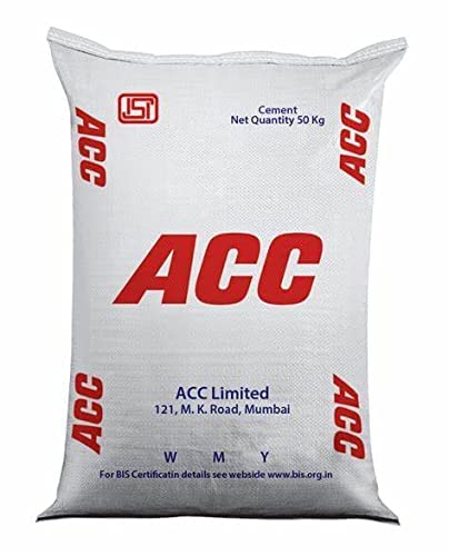 Acc Gold Water Shield Cement 50 kg Pack of 20 : Amazon.in: Industrial ...