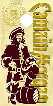Buy All American Cornhole Captain Morgan Wrap Set, 2 Decals 24x48 for ...