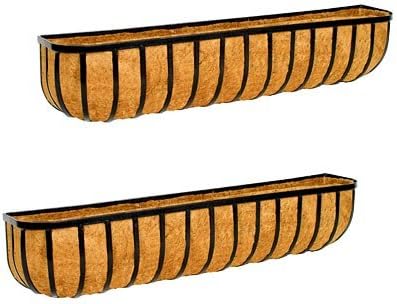 Amazon.com: BestNest Gardman Forge Wall Troughs with Coco Liners, 48" L ...
