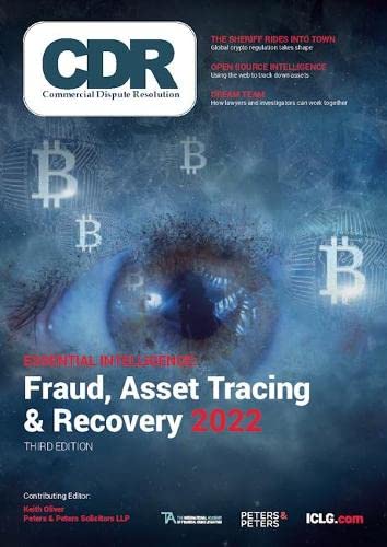 CDR Essential Intelligence: Fraud, Asset Tracing & Recovery : Oliver ...