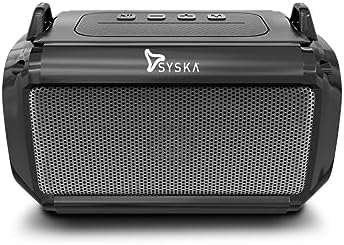 SYSKA Sphinx Speaker BT4082X, 8W 2000MAH with TWS Function, Powerful ...