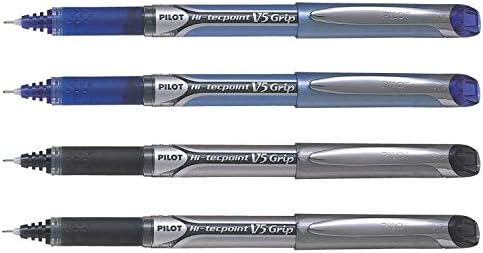 Pilot Hi Techpoint V5 RT Liquid Ink Rollerball Pen - Fine Tip - (Black ...
