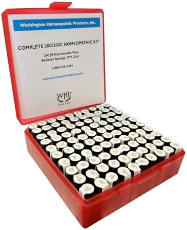 Amazon.com: Complete 30C/200C Homeopathic Kit, 50 Top Remedies in 30C & 200C Potencies : Health ...