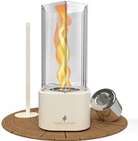 Tornado Table Top Firepit, Tabletop Fireplace Indoor/Outdoor Portable ...
