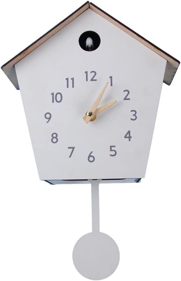 Amazon.com: PHEZEN Quartz Cuckoo Clock Wall Hanging Clock Cuckoo Clock ...