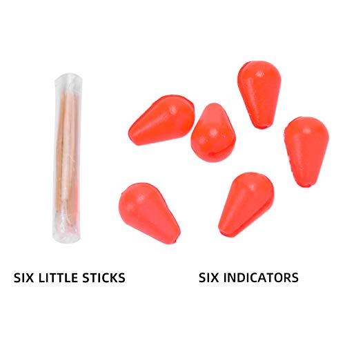 Snapklik.com : Fly Fishing Strike Indicator Foam Material Teardrop ...
