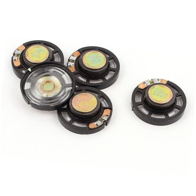 TECHDELIVERS® Mini Mylar Miniature Speaker 8 ohm 0.25watt Speaker ...