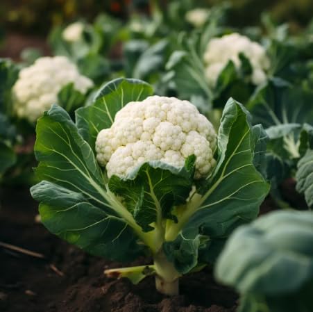 Hybrid Cauliflower Vegetable Seeds For Home Garden-Pack of 100 Seeds ...