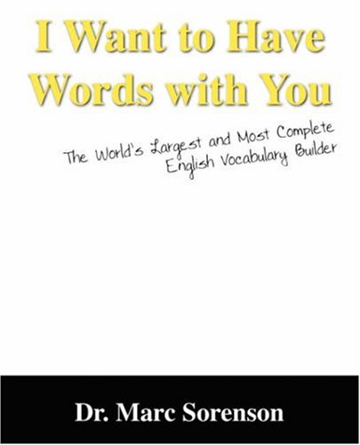 Buy I Want to Have Words With You! the World's Largest and Most ...
