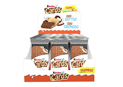 Snapklik.com : Kinder Cards Chocolate Wafers