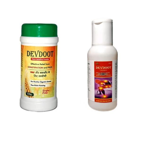 DEVDOOT FIBRE LAXATIVE POWDER- EFFECTIVE RELIEF FROM CONSTIPATION and ...