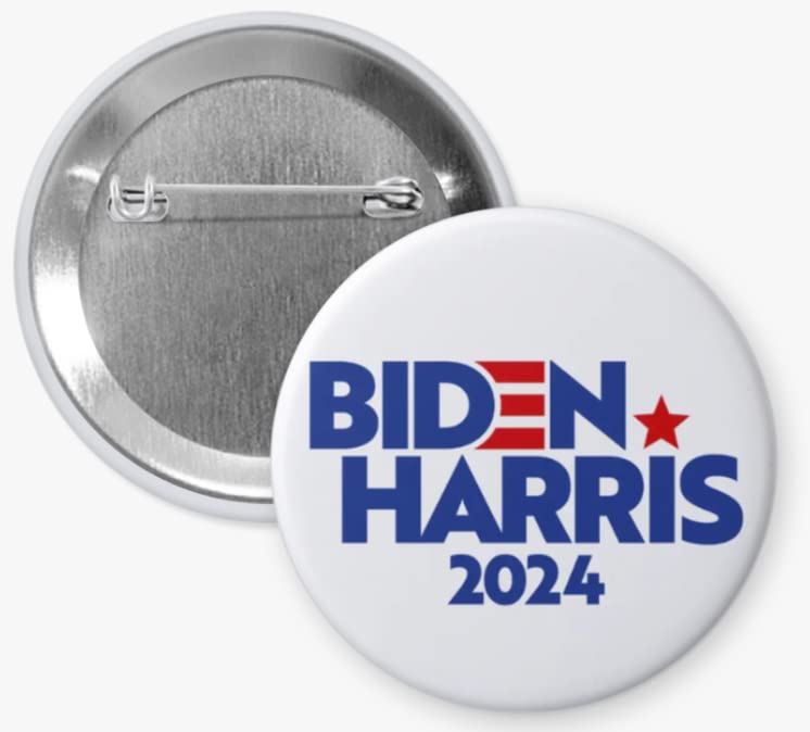 Biden Harris 2024 pins – Re-elect Joe Biden & Kamala Harris buttons – 4 ...