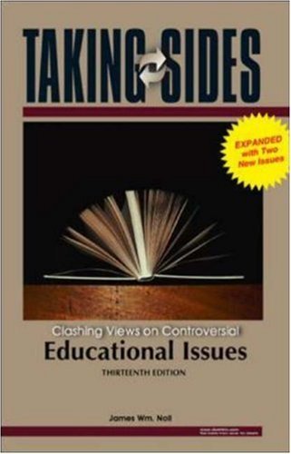 Buy Clashing Views on Controversial Educational Issues (Taking Sides ...