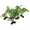 Amazon.com: Mini Plastic Artificial Palms Trees 6PC : Home & Kitchen