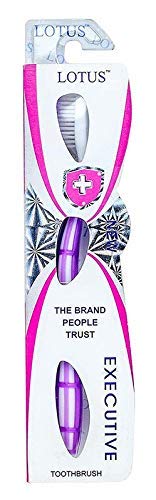 Buy Lotus Flex Excutive Toothbrush With soft Grade bristles Pack of 10 ...