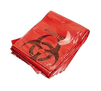 Amazon.com: Medical Waste Disposal Bags - Holds Up to 56 Gallons - Box ...
