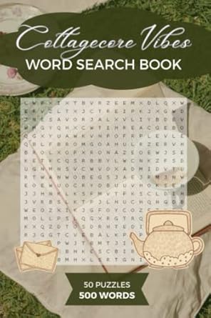 Cottagecore Vibes Word Search Book: Willette, Crystal: 9798395830487 ...