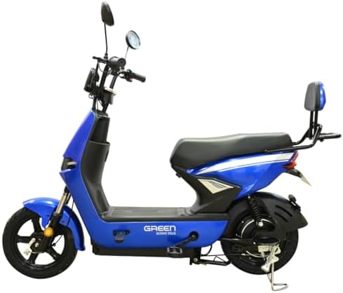 Green Sunny Plus Low Speed Electric Scooter Non RTO 40KM Range Blue ...