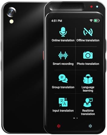 Amazon.com : Jarvisen Language Translator Device, Two-Way Instant Voice ...