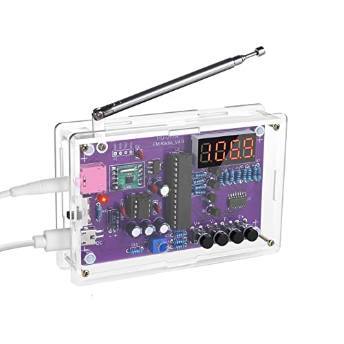 Snapklik.com : Icstation Soldering Practice Kit, FM Radio Kit Soldering ...