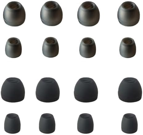 Amazon.com: Luckvan Extra Small Ear Tips Replacement Memory Foam Tips ...