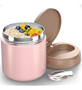 Amazon.com: Thermo for Hot Food Kids - 15.2oz, Leak Proof Insulated ...