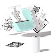 Amazon.com: Print Pod Mini Printer, Inkless Sticker Printer, T02 ...