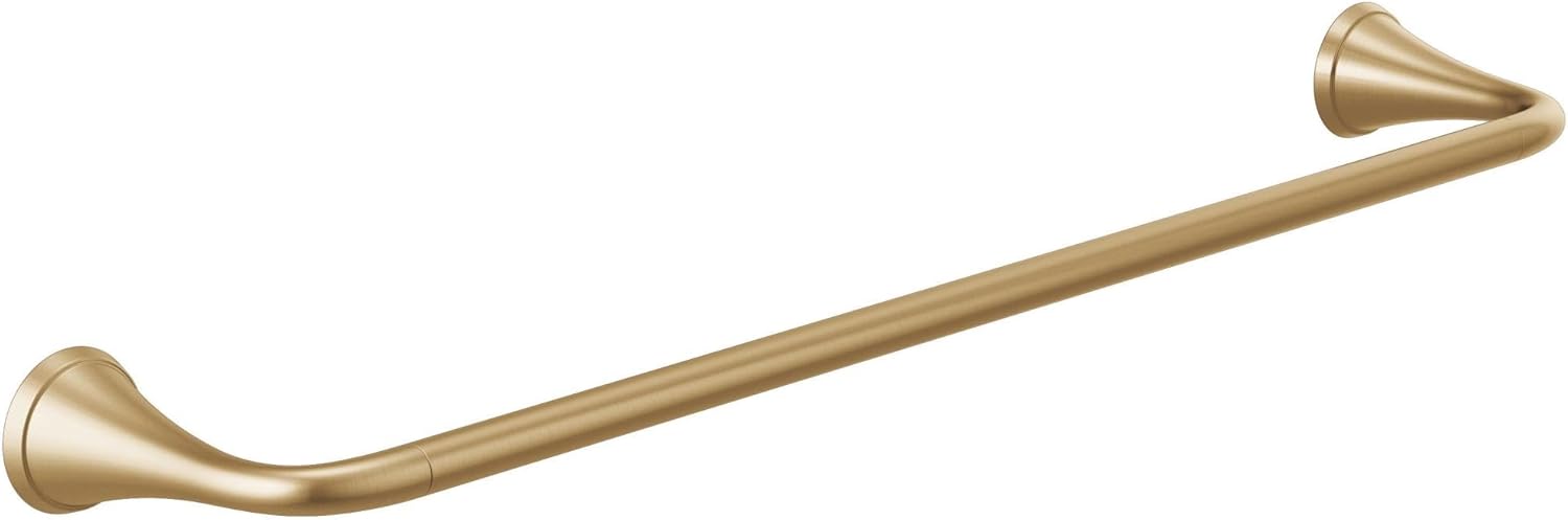 Amazon.com: Delta 73324 Kayra 24" Wall Mounted Towel Bar - Champagne ...