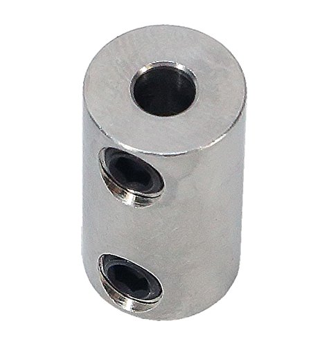 1/8 inch to 4mm Stainless Steel Set Screw Shaft Coupler: Amazon.com ...