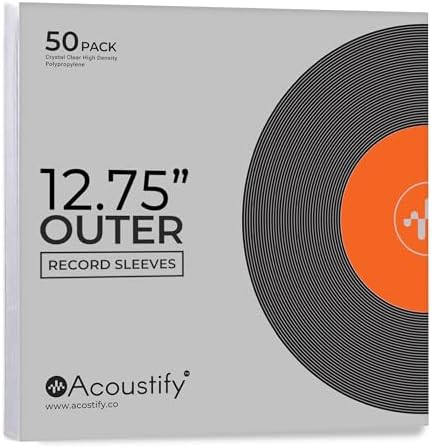 Amazon.com: Acoustify Premium Acid-Free Anti-Static Vinyl Record Outer ...