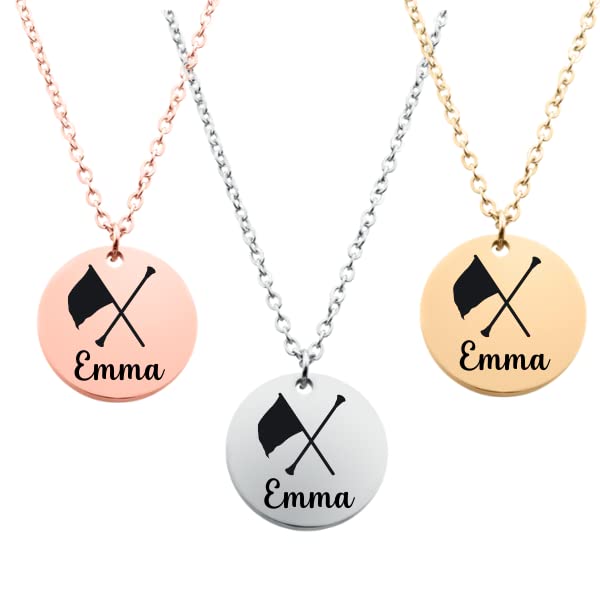 Amazon.com: Personalized Color Guard Necklace, Color Guard Gifts for ...